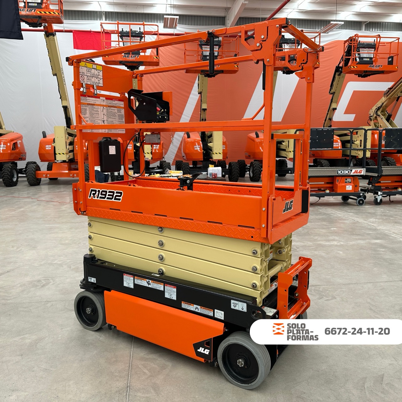 Plataforma de Tijera Electrica JLG R1932 - SOLO PLATAFORMAS