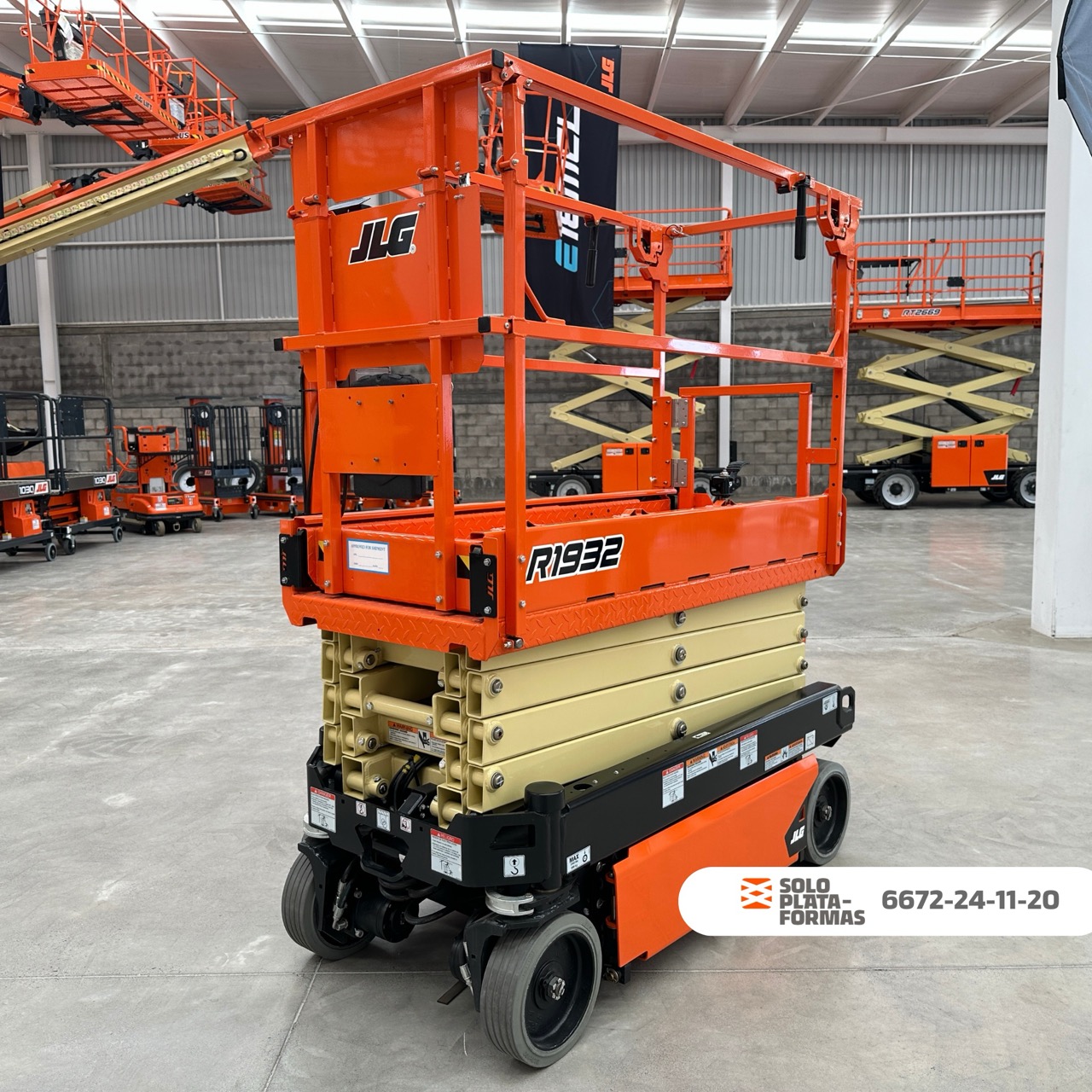 Plataforma de Tijera Electrica JLG R1932 - SOLO PLATAFORMAS